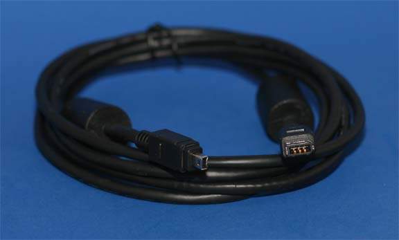 6FT Firewire Cable Black 6pin 4pin with Ferrite - Think Cables Search